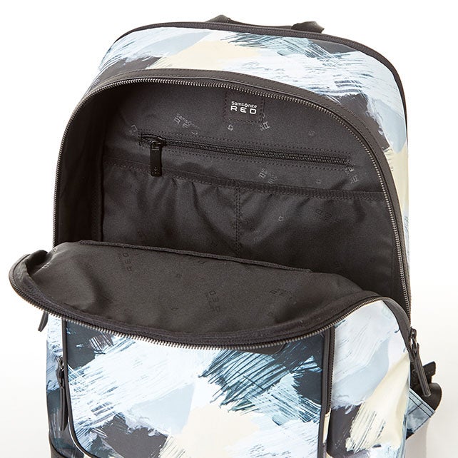 Samsonite Red Nobert Patterned Backpack